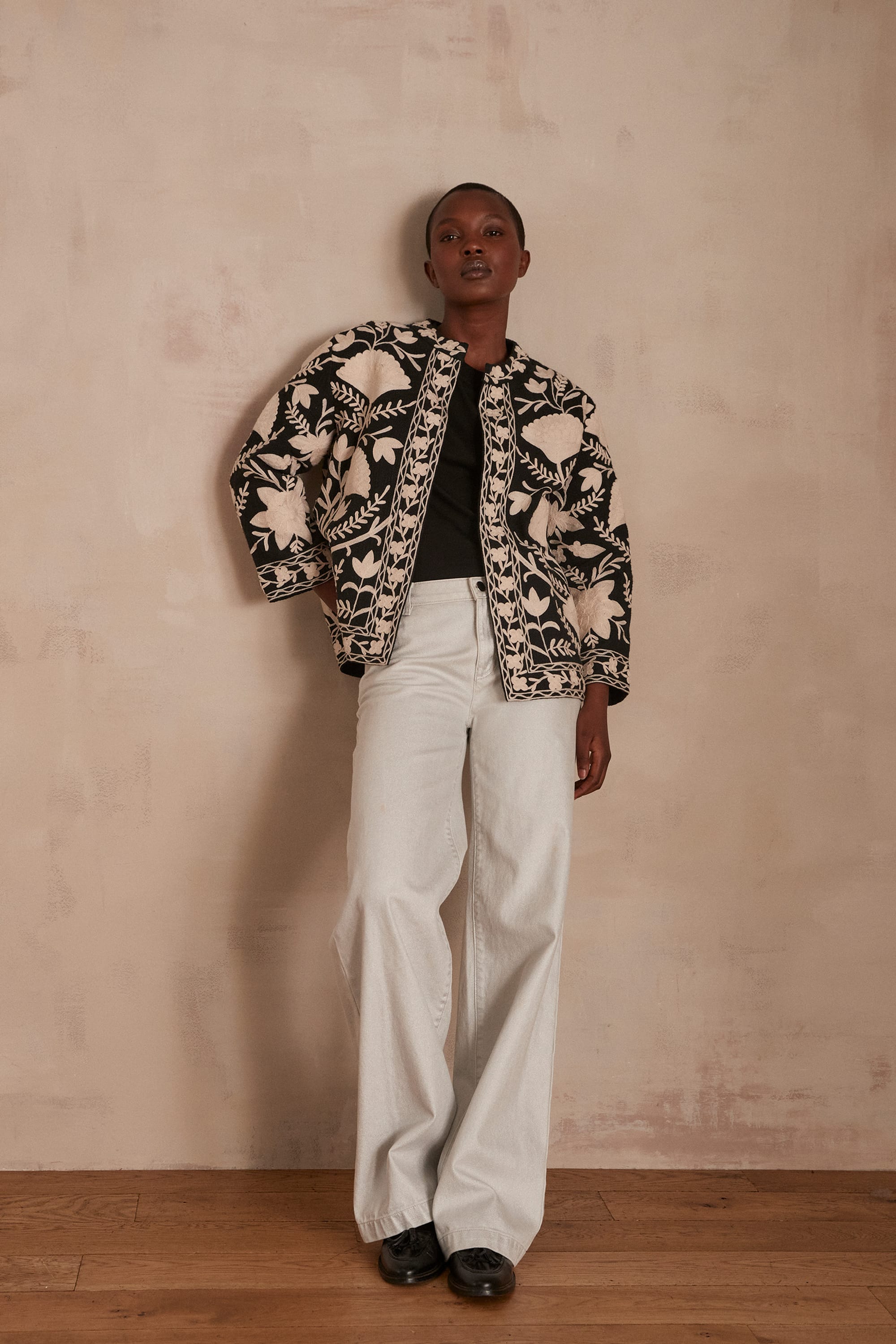 T-shirt DAMIEN Femme | NOIR | Maison 123