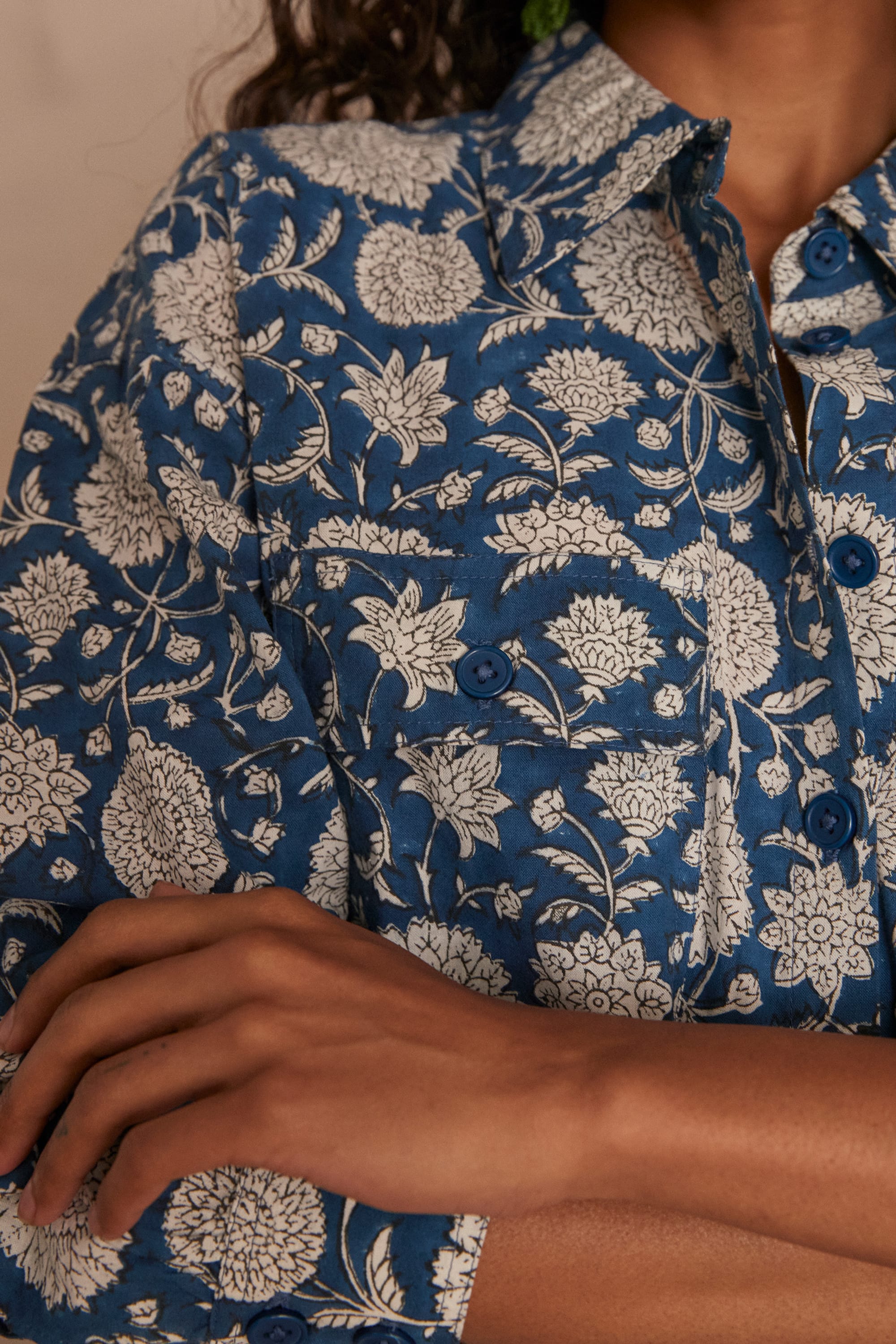 Chemise Clara Maison 123 x Jamini Femme | ENCRE | Maison 123