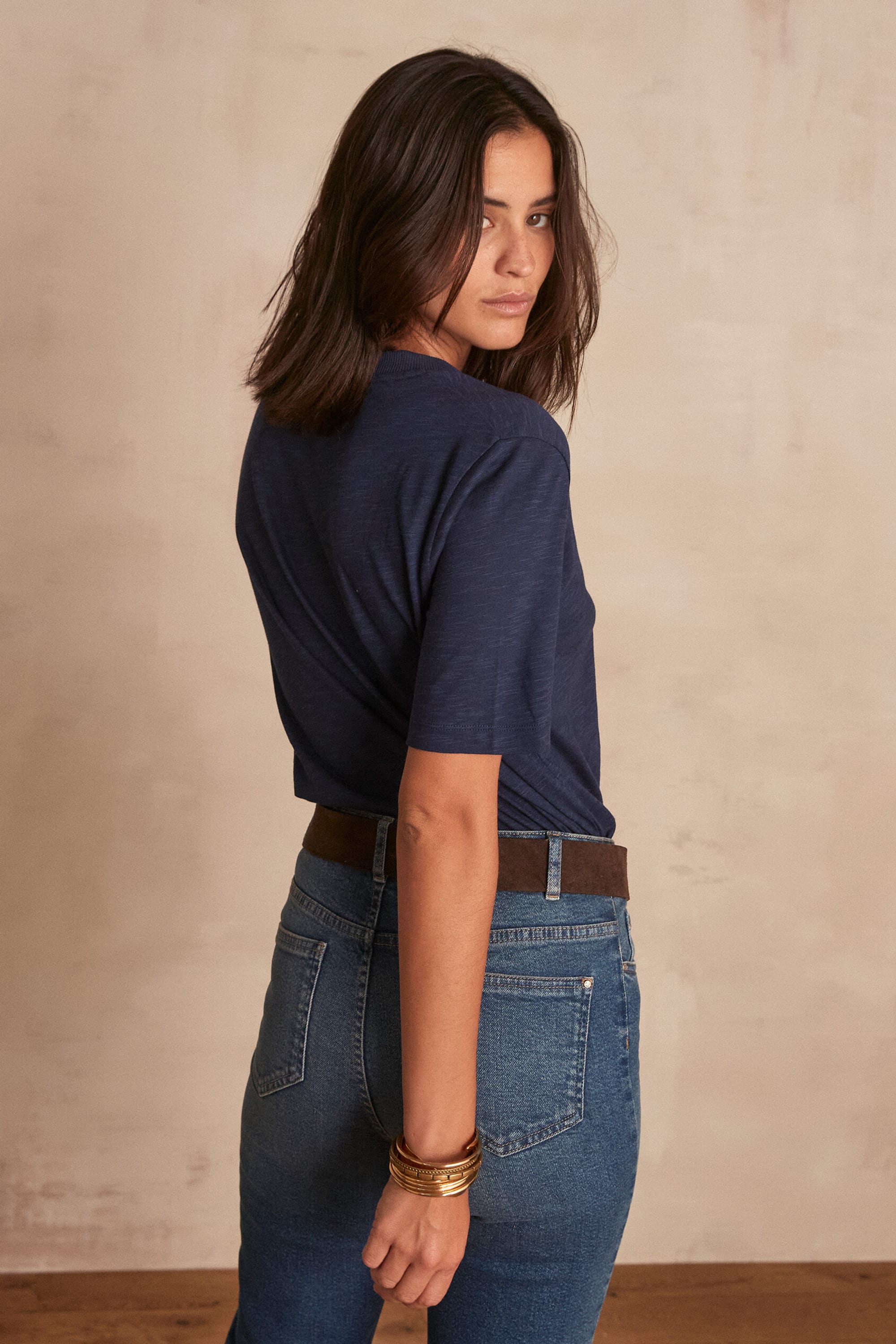 T-Shirt COREY Damen | BLAU | Maison 123