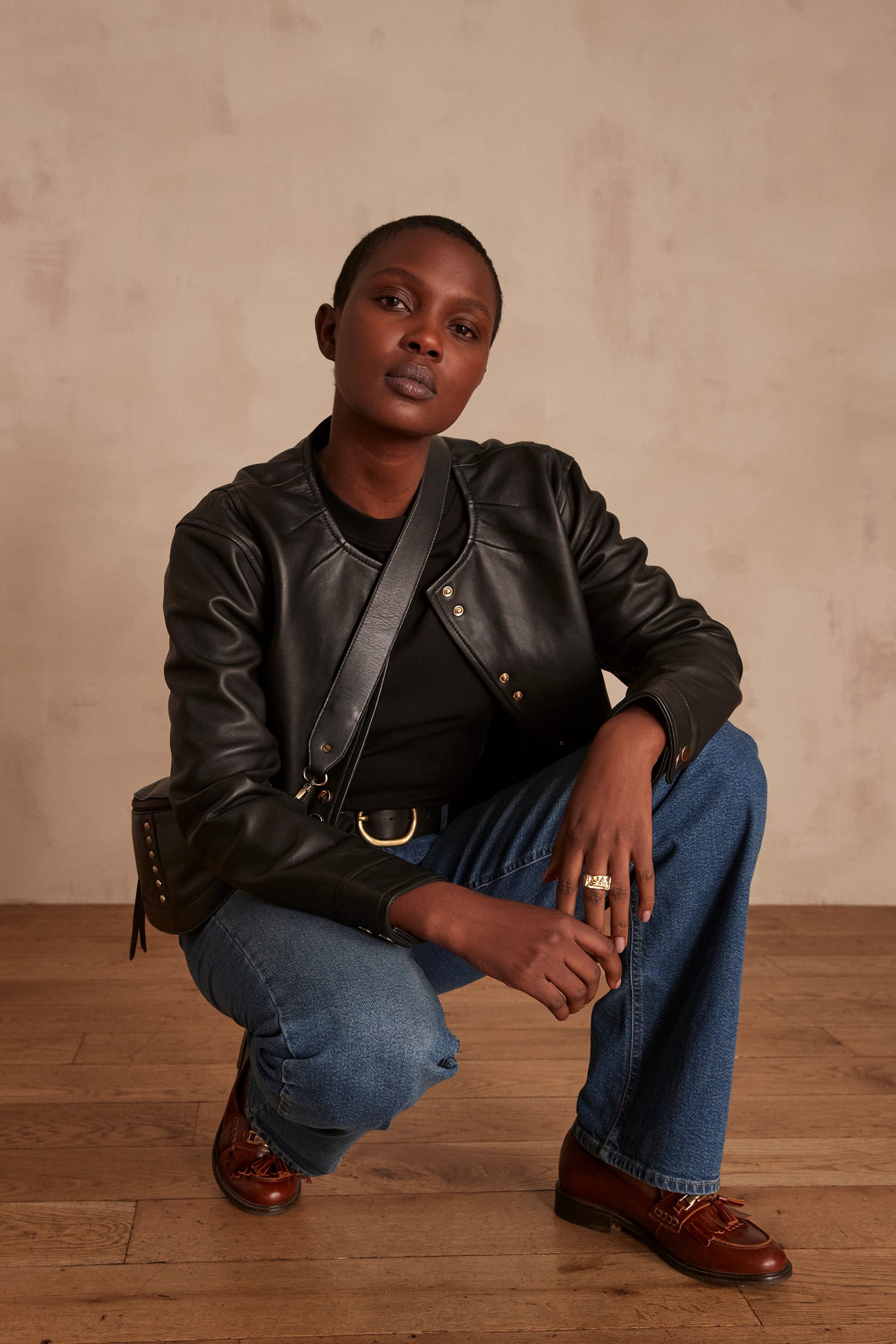 T-shirt DAMIEN Femme | NOIR | Maison 123