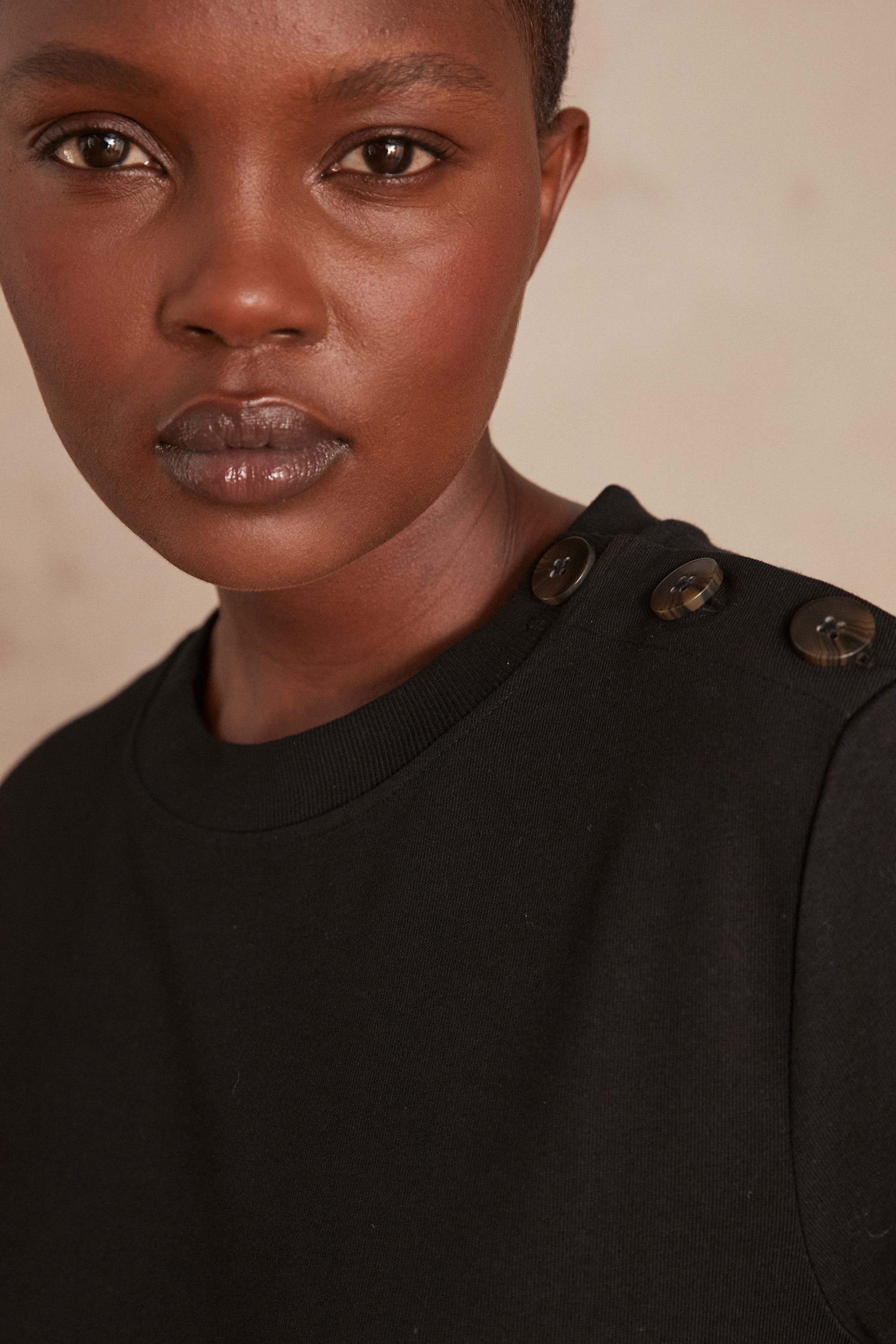 T-shirt DAMIEN Femme | NOIR | Maison 123